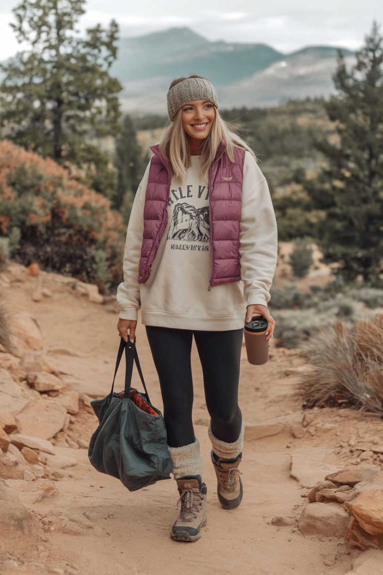 40 Fall Hiking Outfits for Women That Blend Style, Comfort, and Trail ...