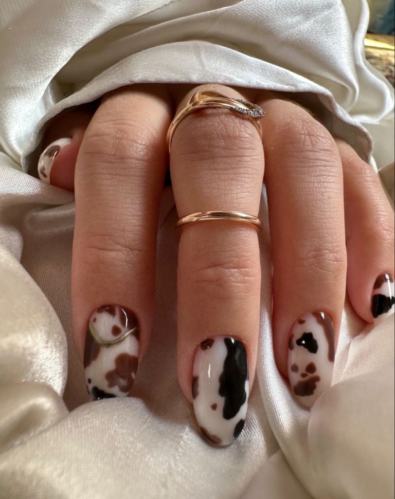 Tortoise Shell Nails 2025 – Best Ideas and Designs: Almond, Square ...