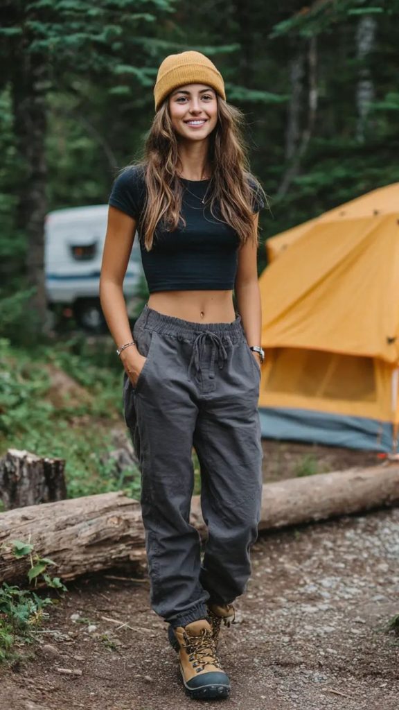 Camping Outfits 2026: Cute, Aesthetic & Practical Women’s Outdoor Style ...